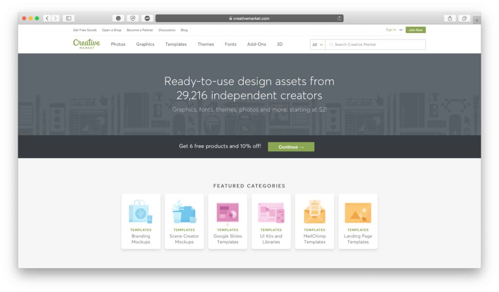 Creative Market Review: Create Beautiful & Professional Design Assets